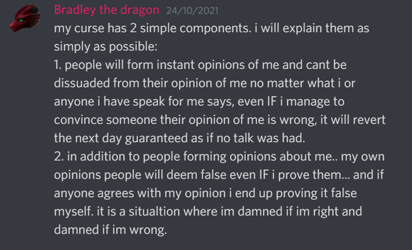 The Curse - Bradley the Dragon Lore Codex